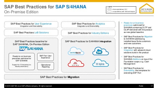 sap s4 hana introduction and outlook
