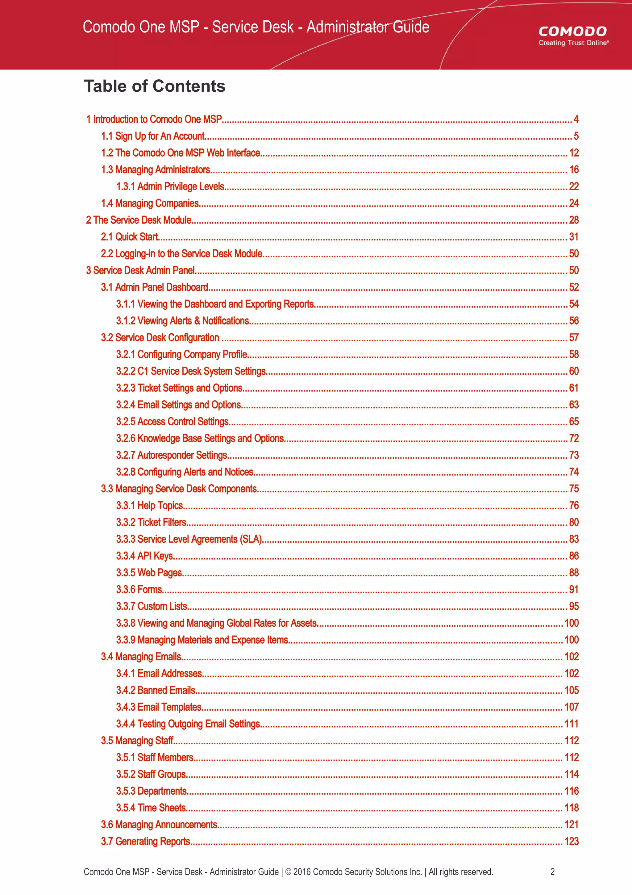 Comodo One | IT Help Desk Ticketing System | PDF | Operating Systems | Computer Software and ...