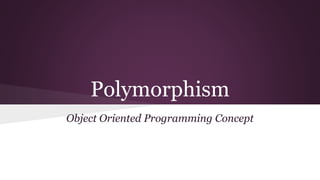 Runtime Polymorphism | PPTX