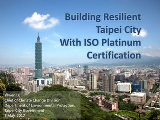 Building Resilient Taipei City | PPT