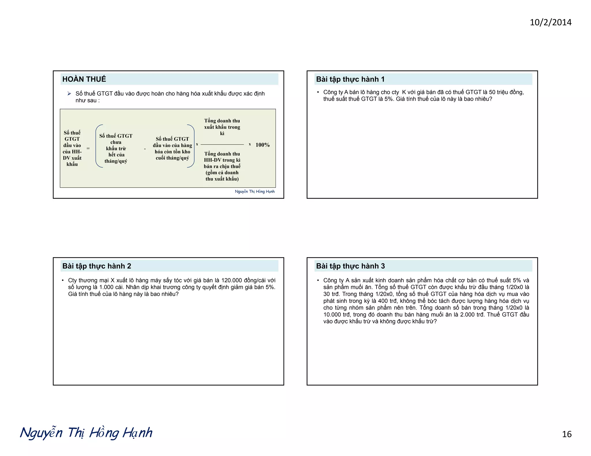 slide thue gtgt | PDF