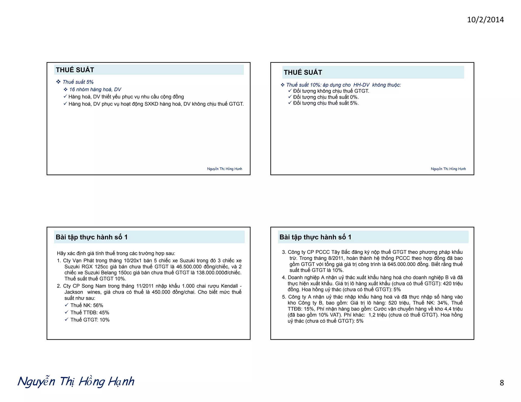 slide thue gtgt | PDF