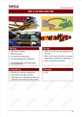 du bao nhu cau bai toan | PDF