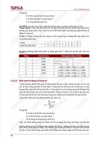 du bao nhu cau bai toan | PDF