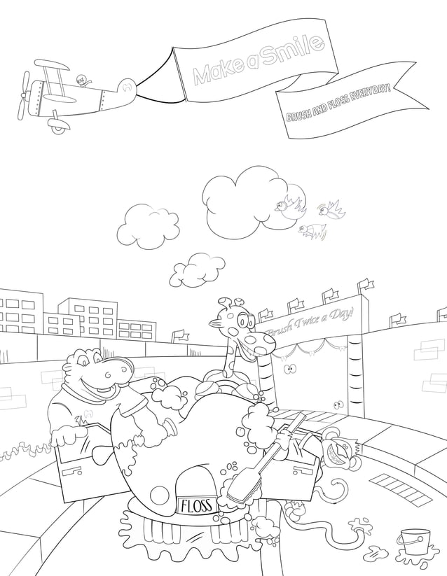 Make A Smile Coloring Page 2 | PDF