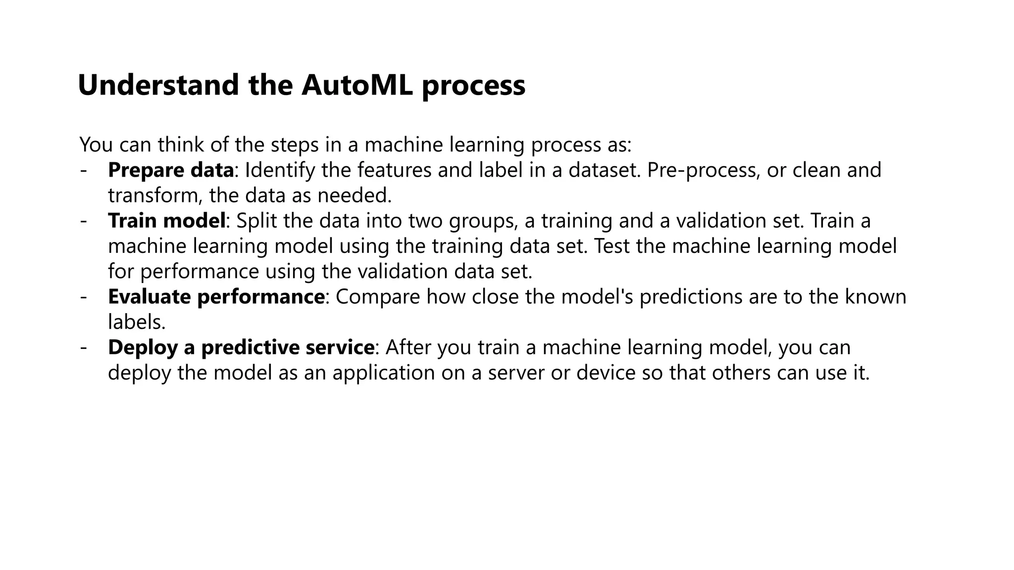 Automated Machine Learning | PPT