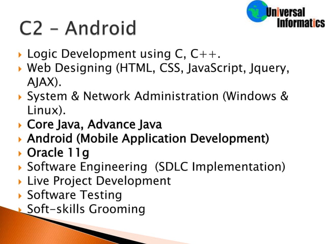 Career Catalyser (C2) - IT Specializarion | PPTX