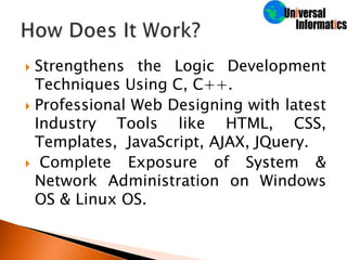 Career Catalyser (C2) - IT Specializarion | PPTX