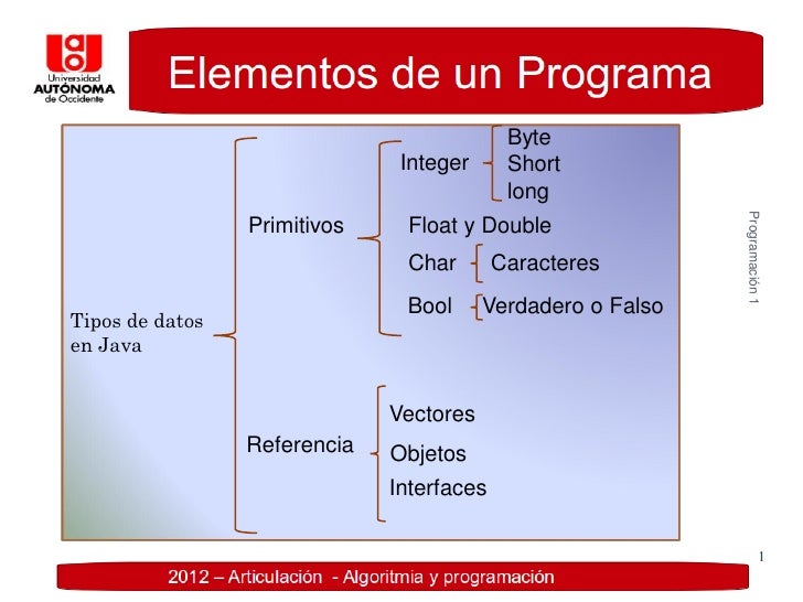 C2 elementos de un programa