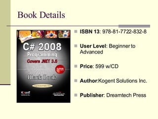 C#2008 Black Book | PPS