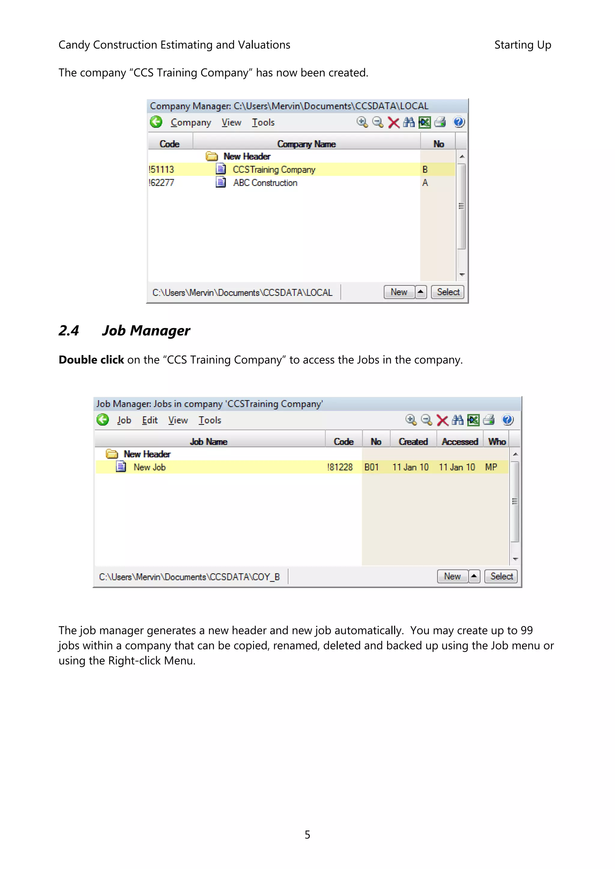 C201 candy estimating & valuations - rev 5 | PDF
