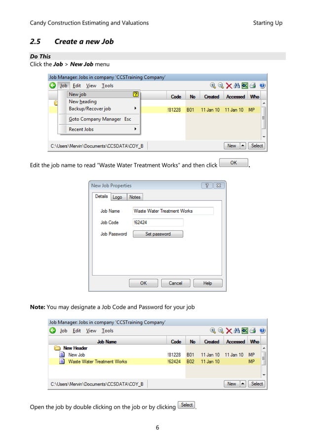 C201 candy estimating & valuations - rev 5 | PDF
