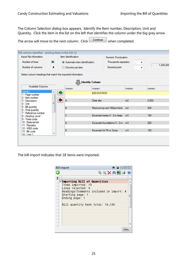 C201 candy estimating & valuations - rev 5 | PDF