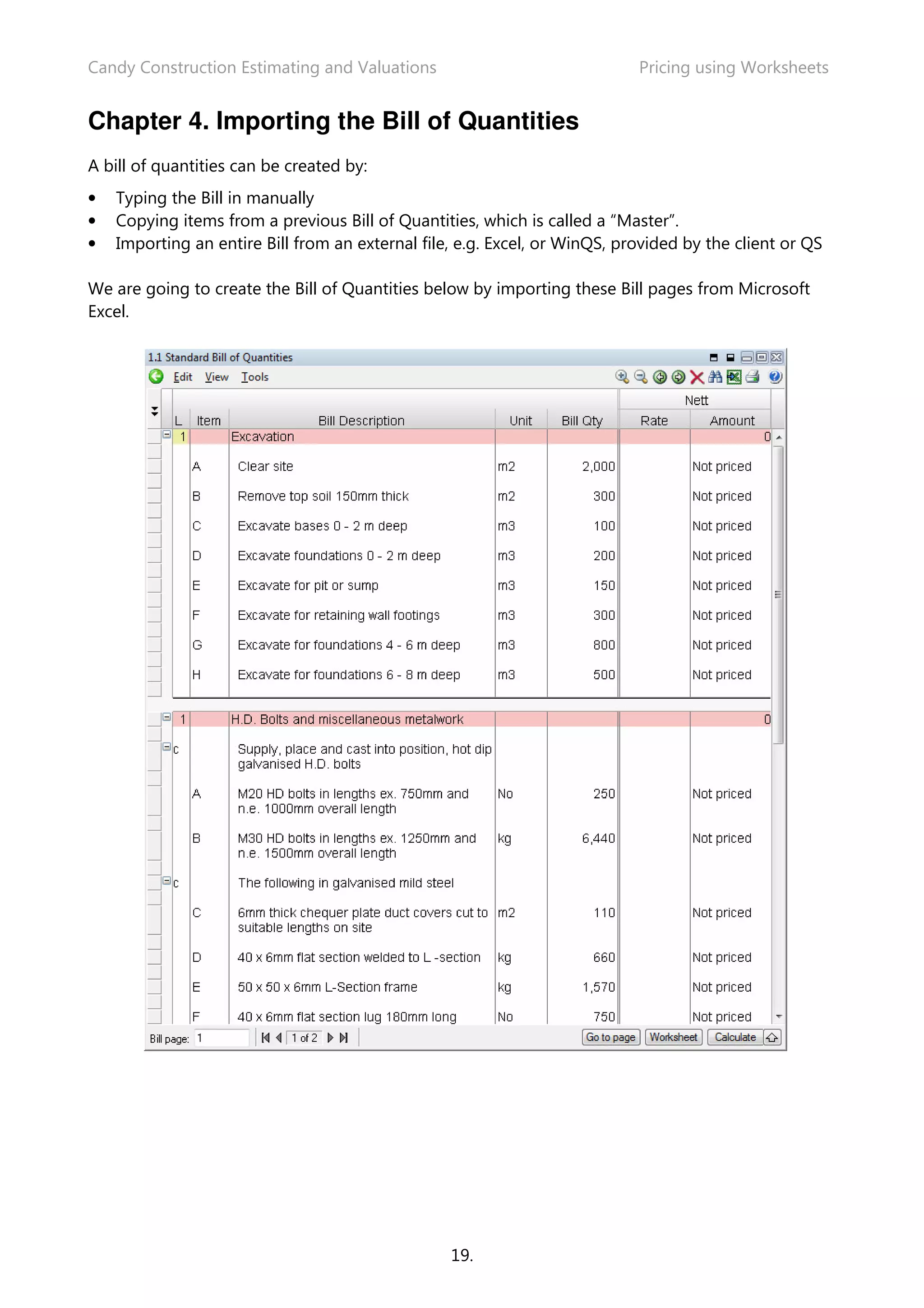 Candy Construction Estimating and Valuations | PDF