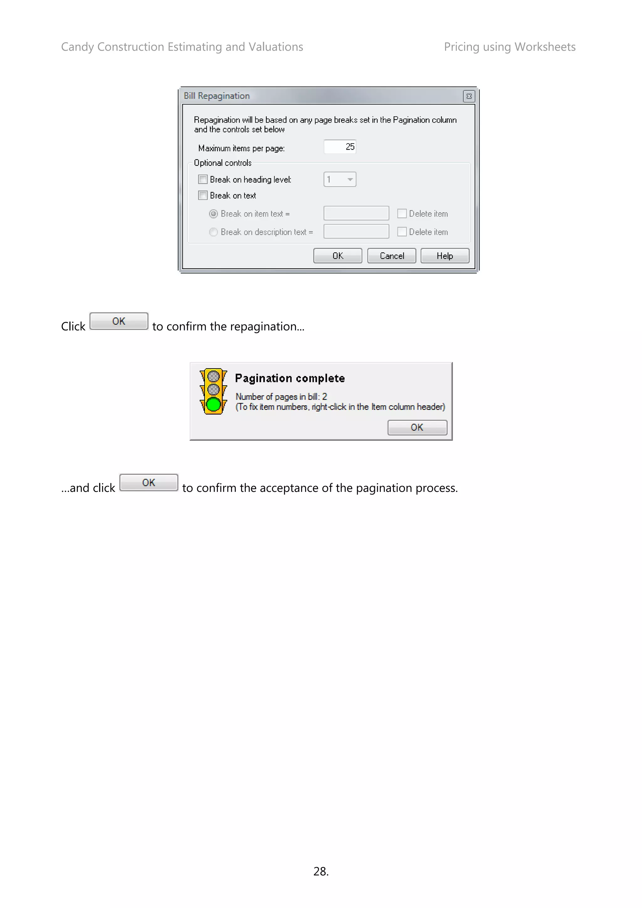 Candy Construction Estimating and Valuations | PDF