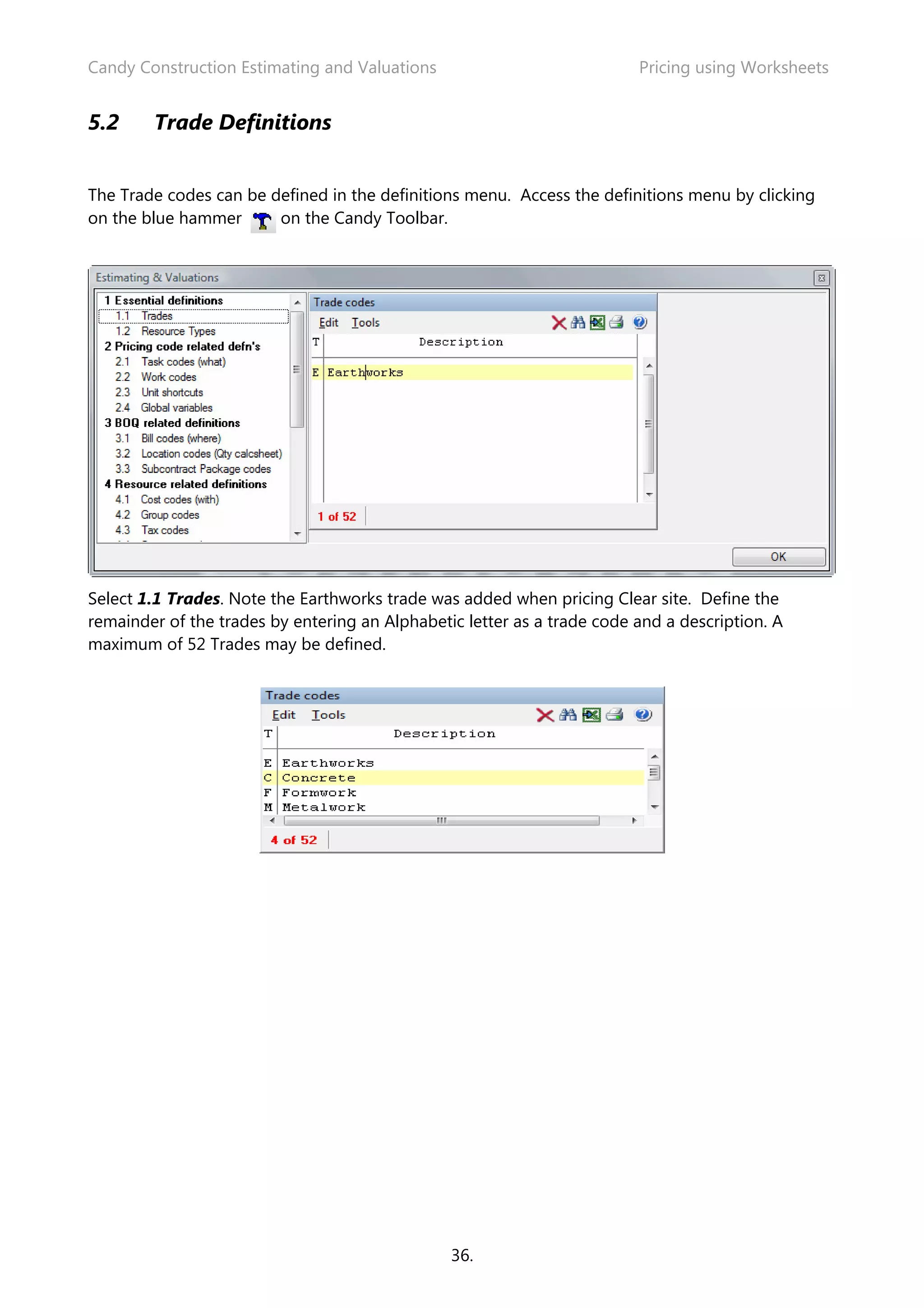 Candy Construction Estimating and Valuations | PDF