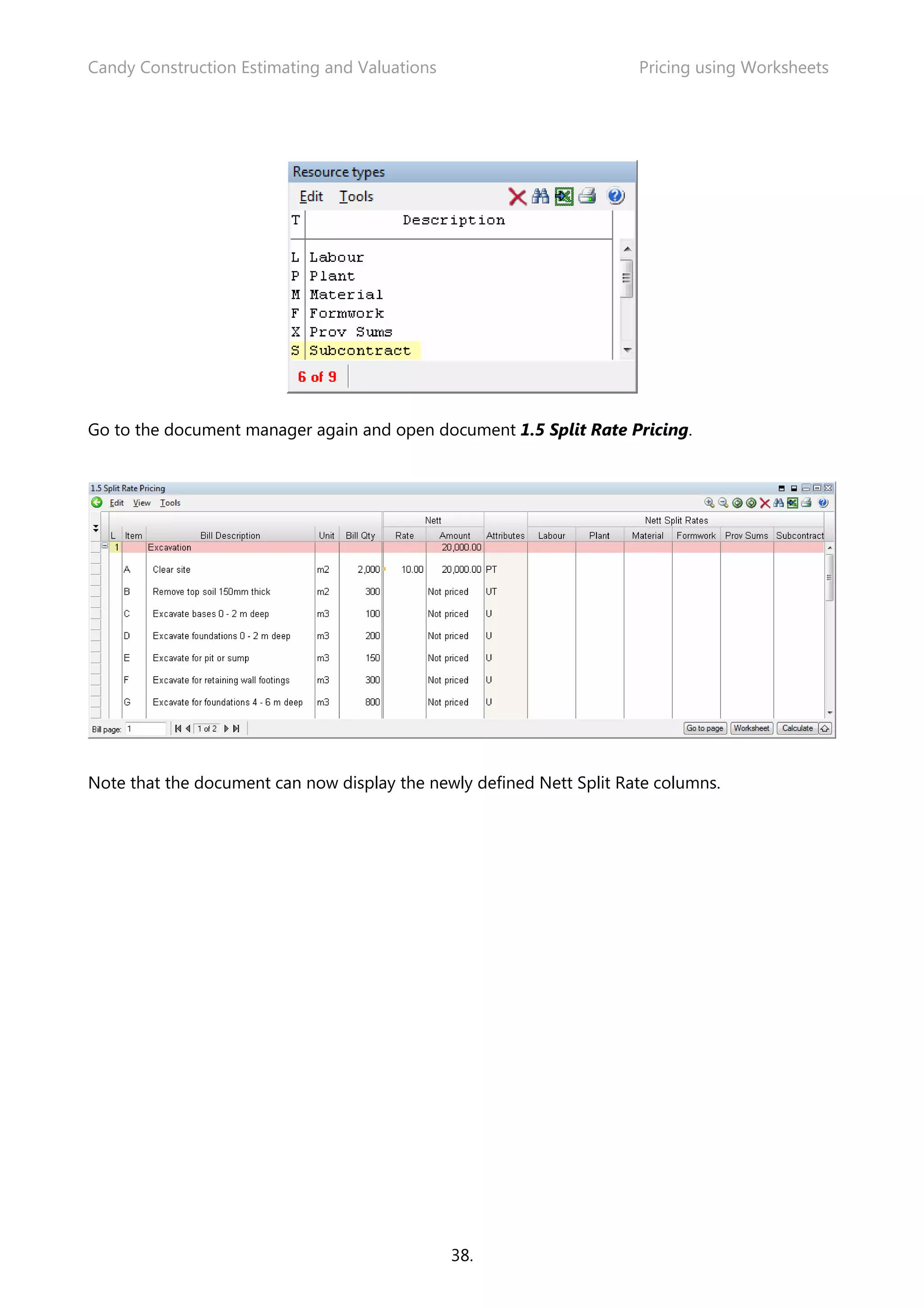 Candy Construction Estimating and Valuations | PDF