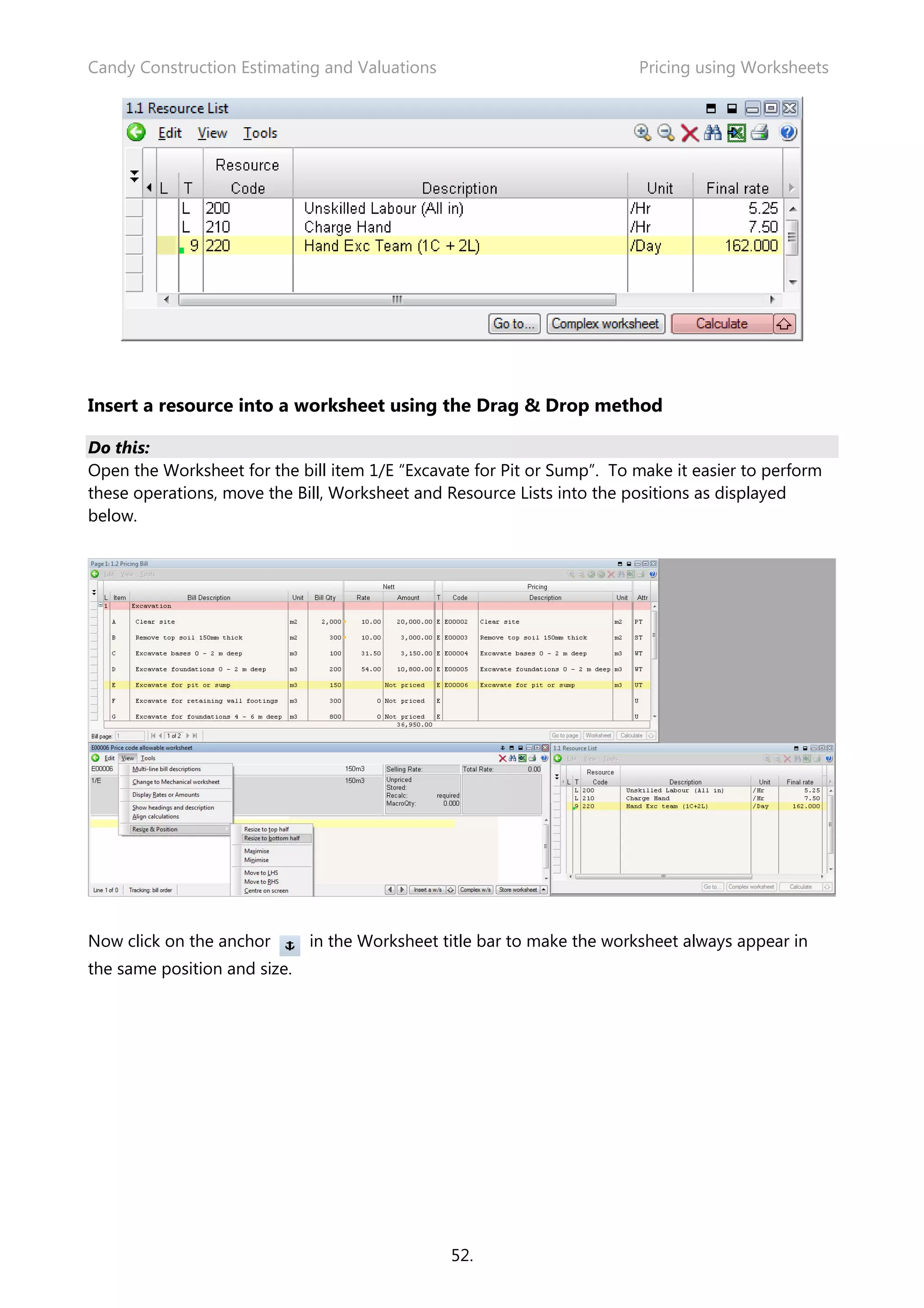 Candy Construction Estimating and Valuations | PDF