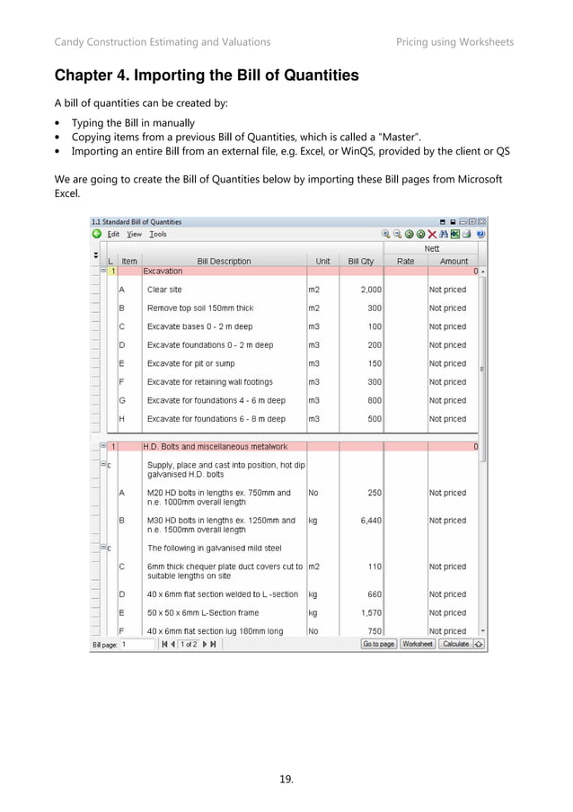 Candy Construction Estimating and Valuations | PDF