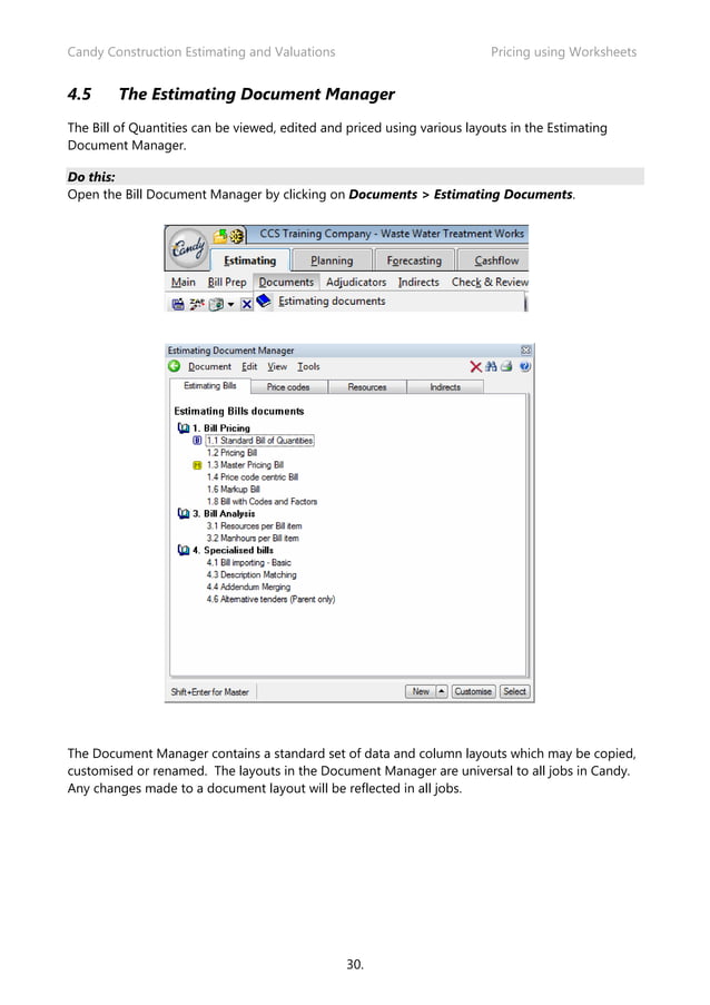 Candy Construction Estimating and Valuations | PDF