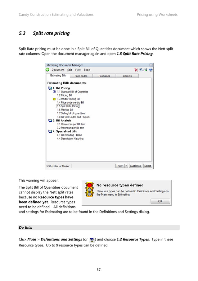 Candy Construction Estimating and Valuations | PDF