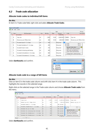Candy Construction Estimating and Valuations | PDF