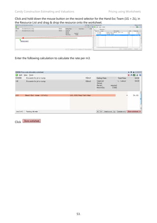 Candy Construction Estimating and Valuations | PDF