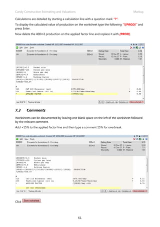 Candy Construction Estimating and Valuations | PDF