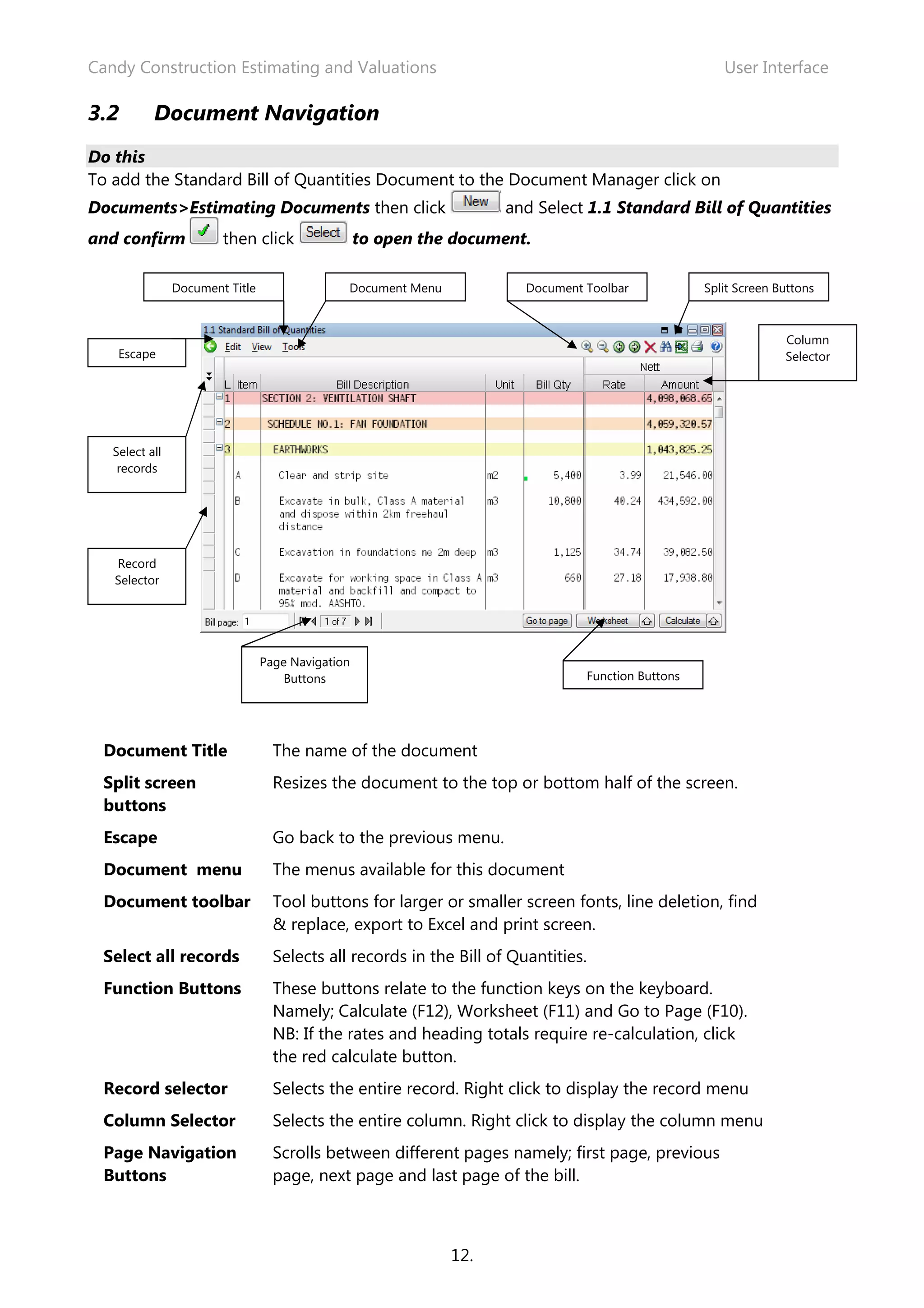 Candy - Construction Estimating & Valuations - rev 2.01