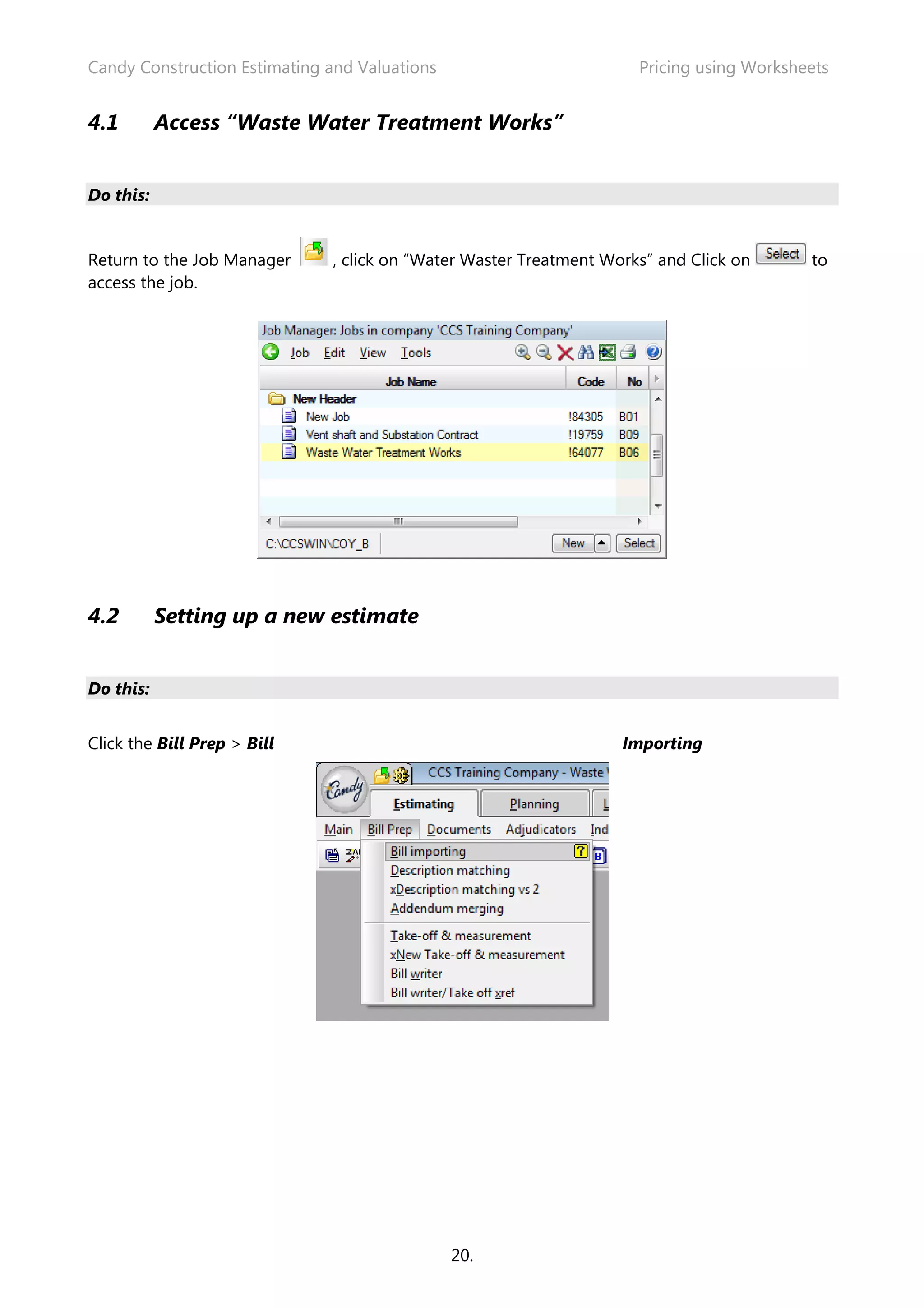 Candy - Construction Estimating & Valuations - rev 2.01