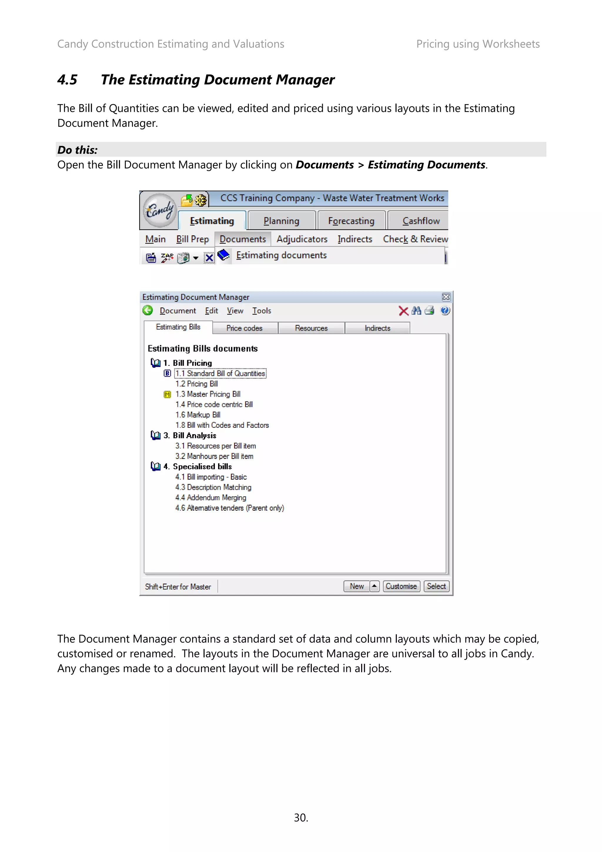 Candy - Construction Estimating & Valuations - rev 2.01