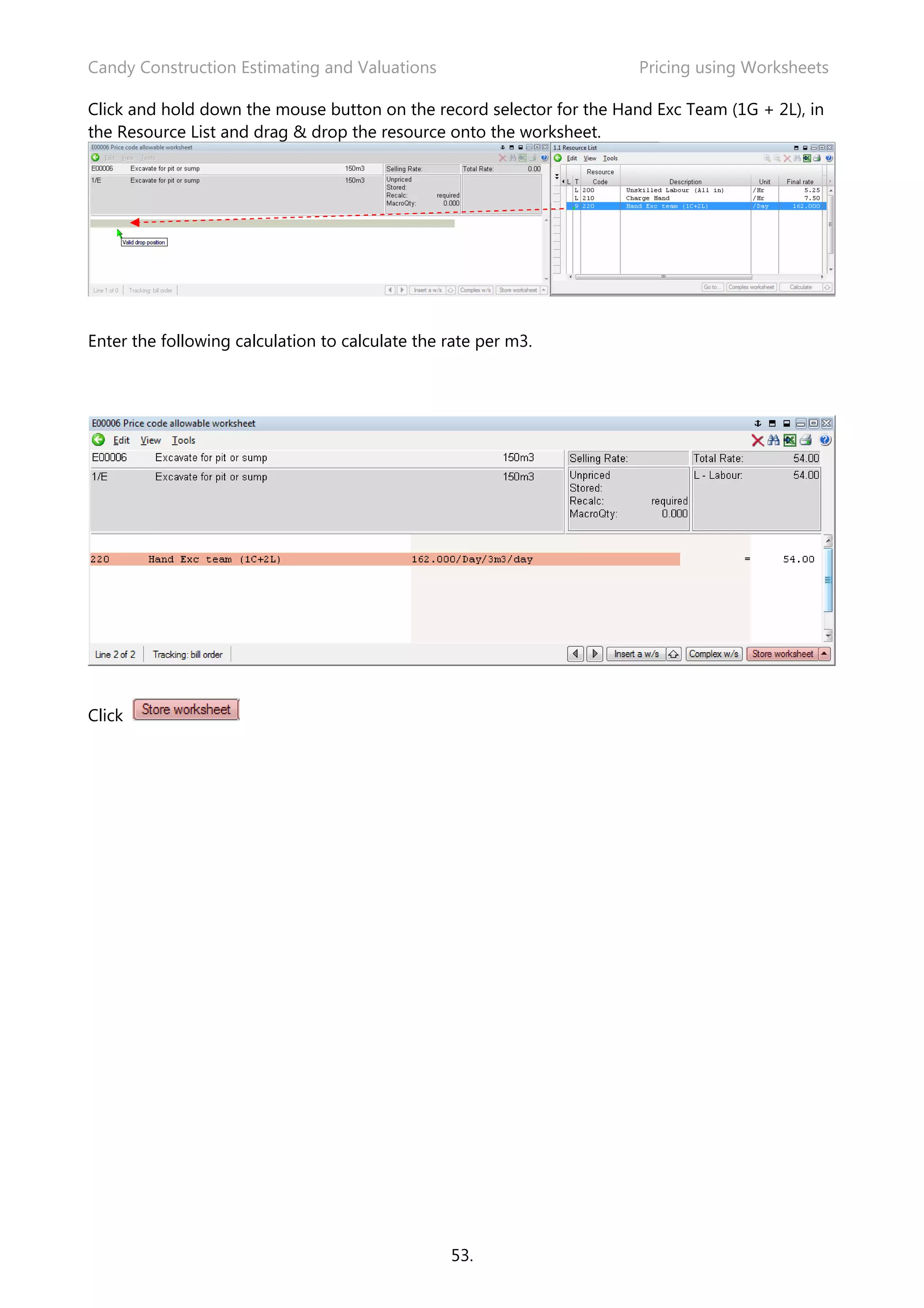 Candy - Construction Estimating & Valuations - rev 2.01