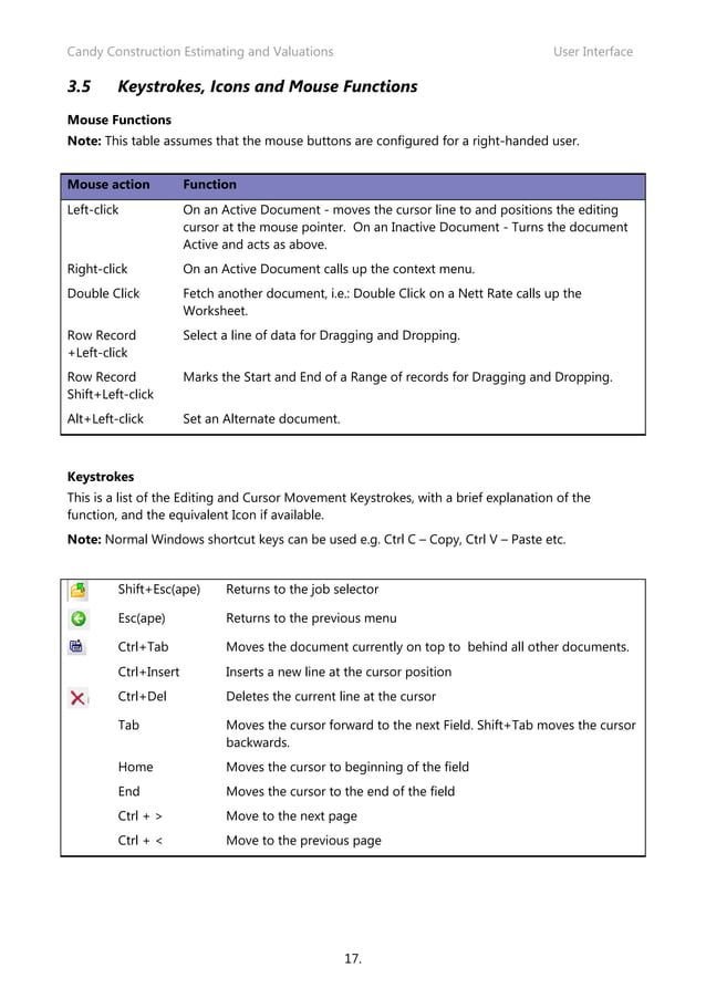 Candy - Construction Estimating & Valuations - rev 2.01
