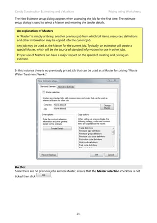 Candy - Construction Estimating & Valuations - rev 2.01