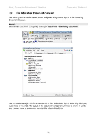 Candy - Construction Estimating & Valuations - rev 2.01