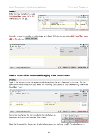 Candy - Construction Estimating & Valuations - rev 2.01