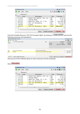 Candy - Construction Estimating & Valuations - rev 2.01