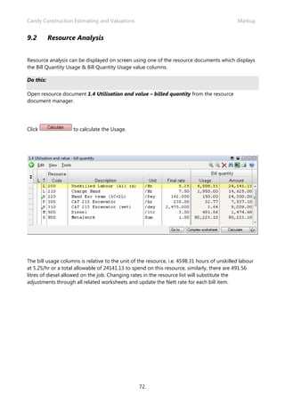 Candy - Construction Estimating & Valuations - rev 2.01