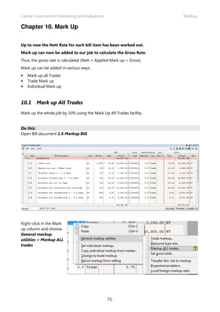 Candy - Construction Estimating & Valuations - rev 2.01