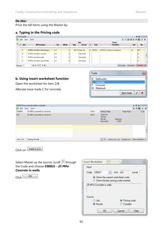 Candy - Construction Estimating & Valuations - rev 2.01