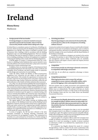 Getting the Deal Through Construction 2019 | PDF