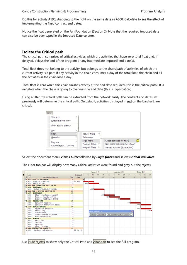 C202 construction planning and programming | PDF