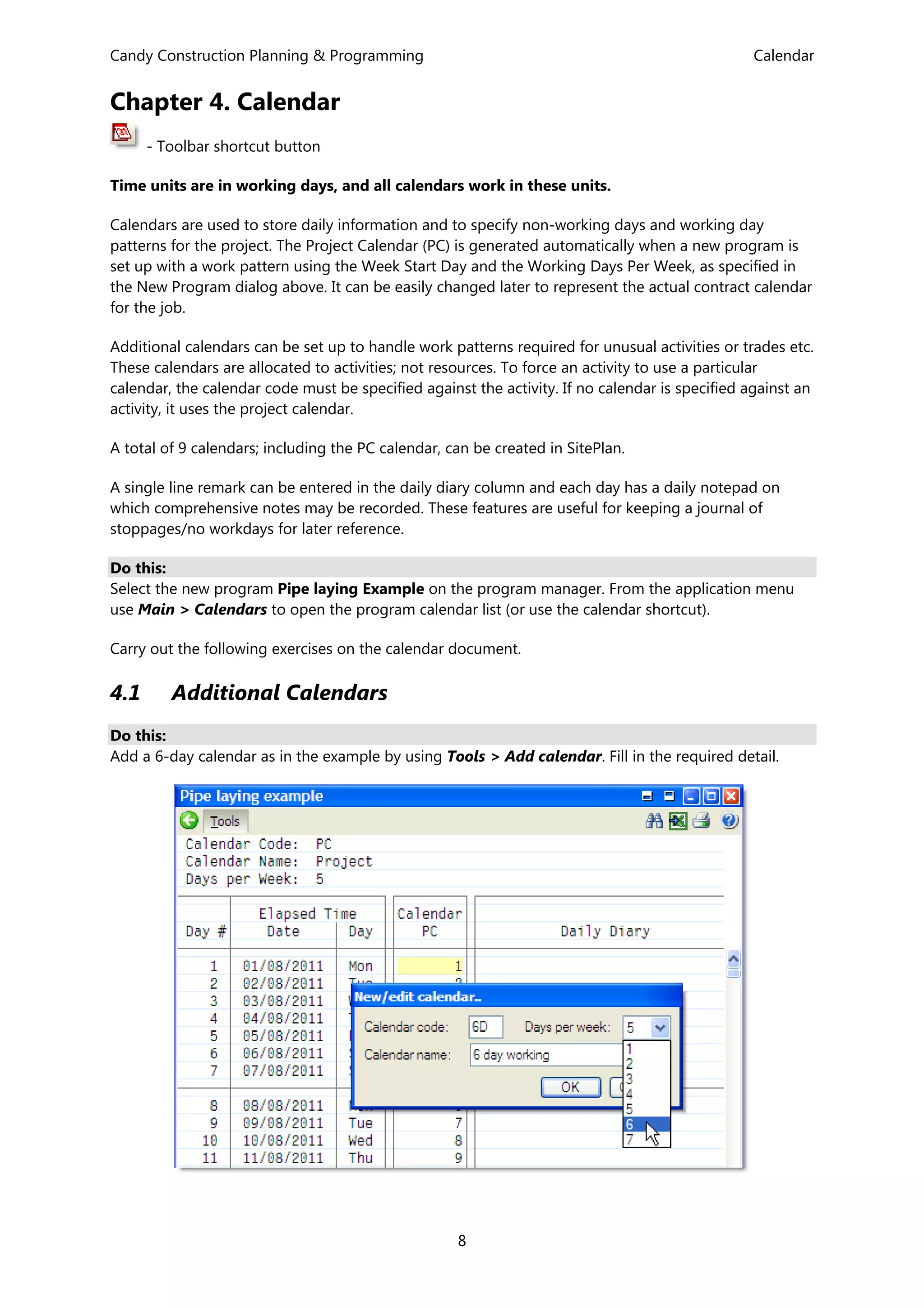 Candy construction planning and programming | PDF