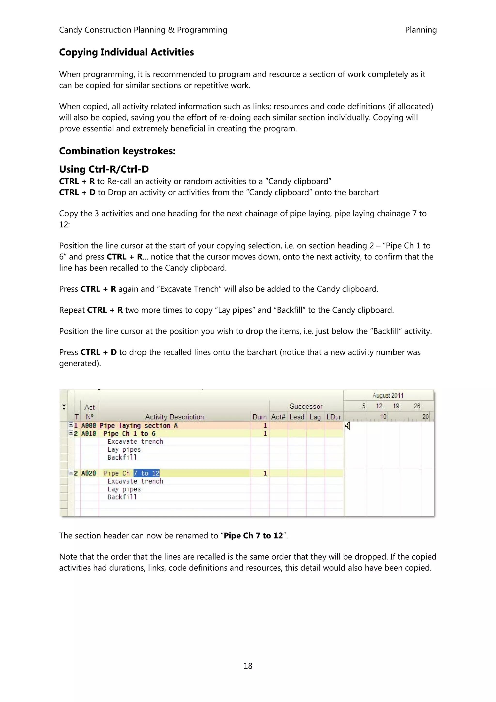 Candy construction planning and programming | PDF