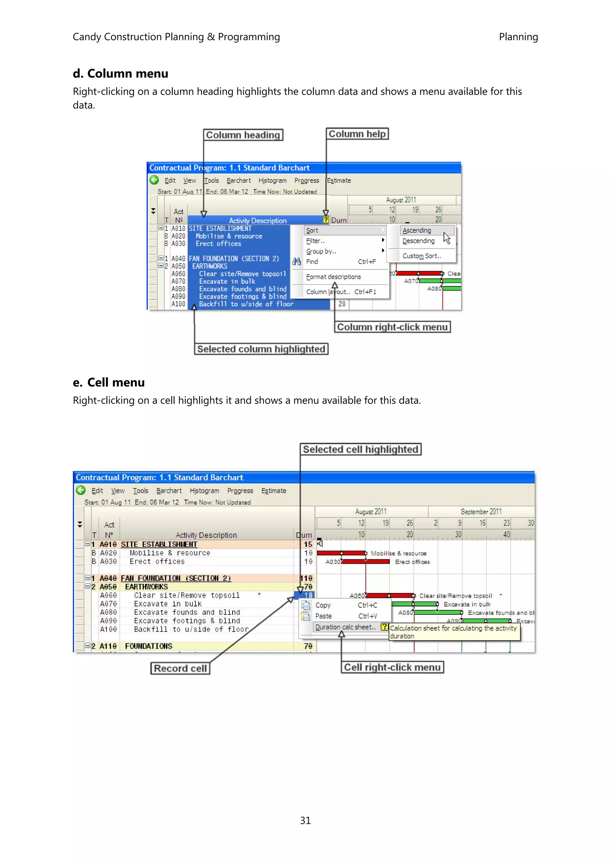Candy construction planning and programming | PDF
