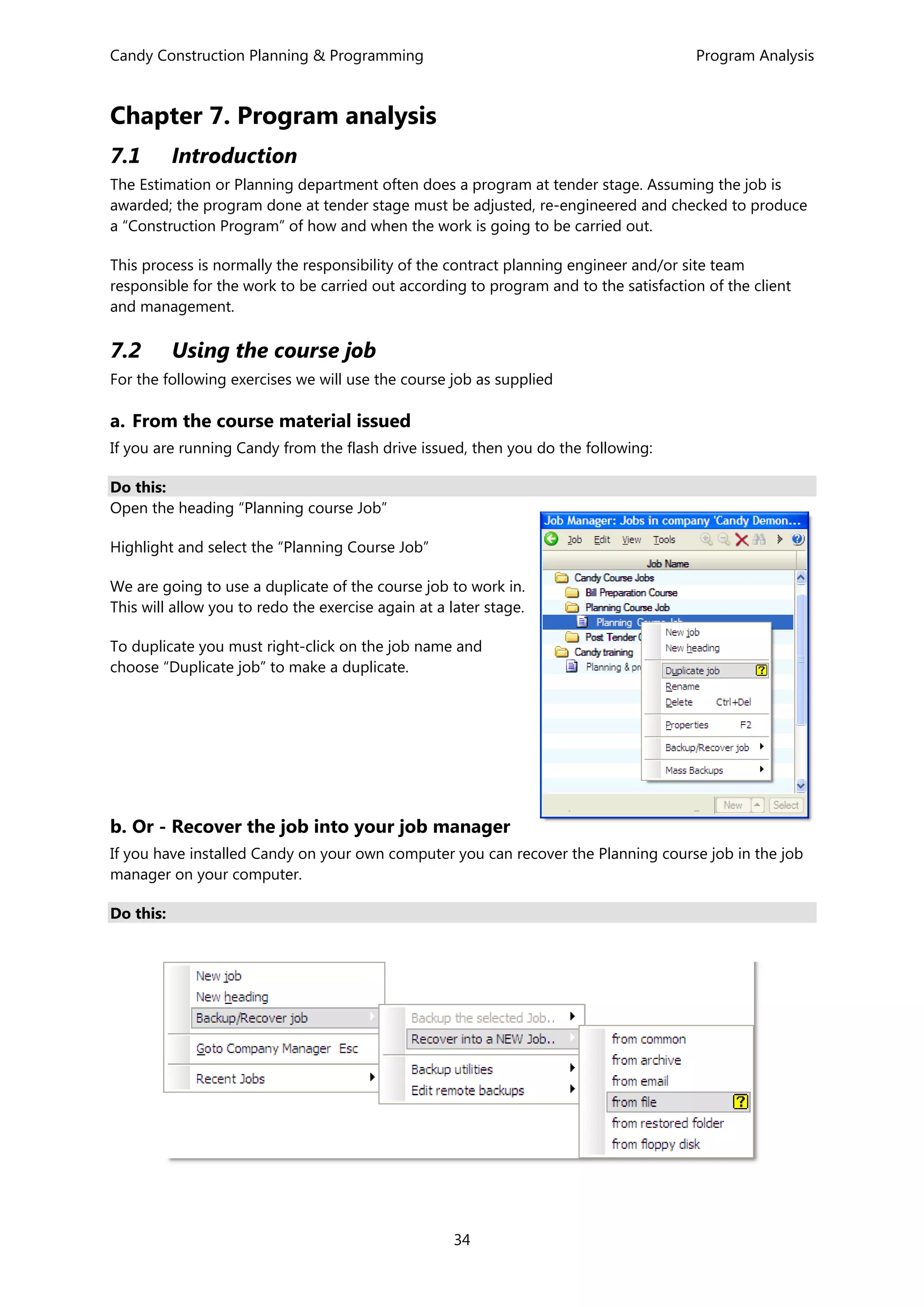 Candy construction planning and programming | PDF