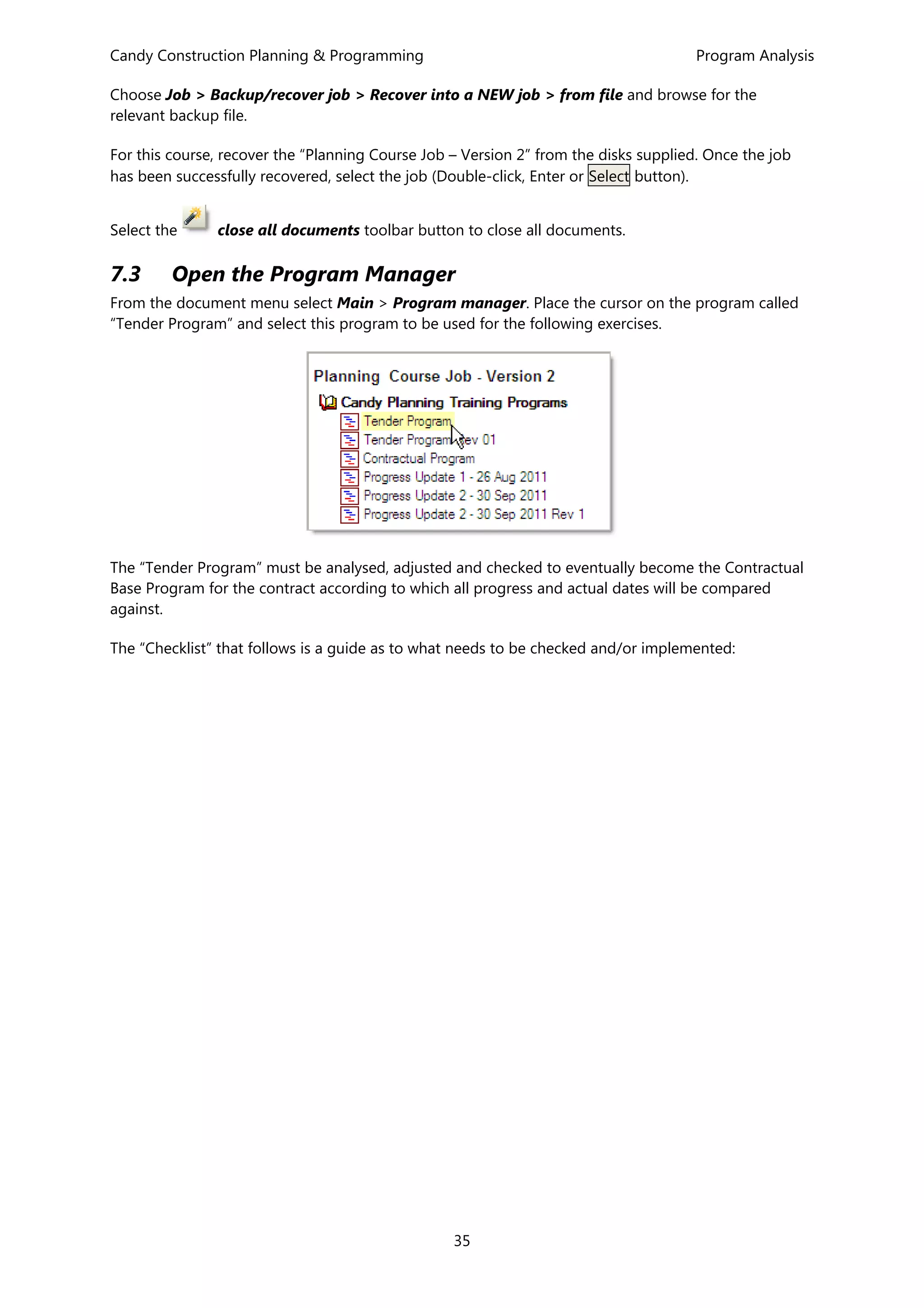 Candy construction planning and programming | PDF