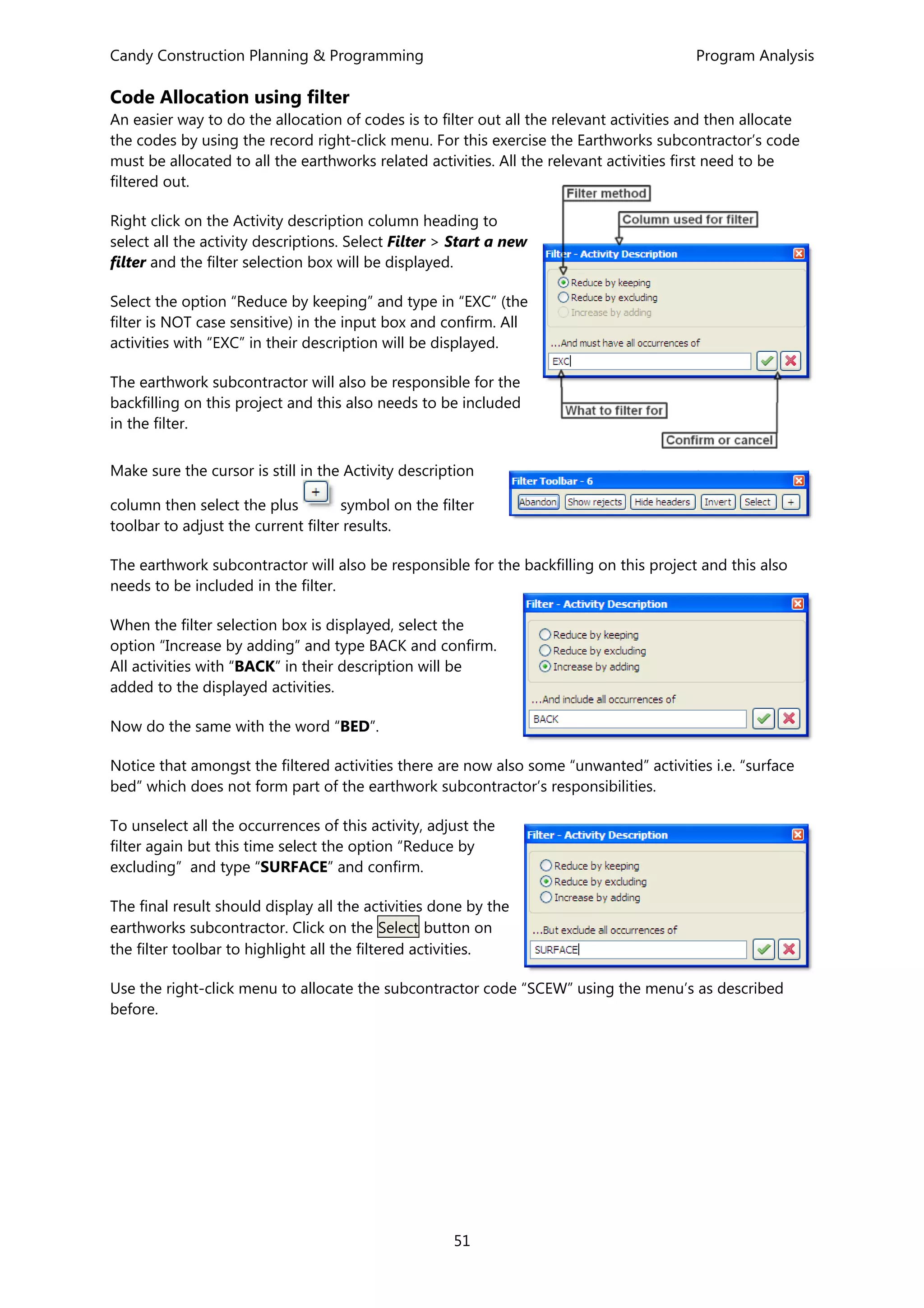 Candy construction planning and programming | PDF