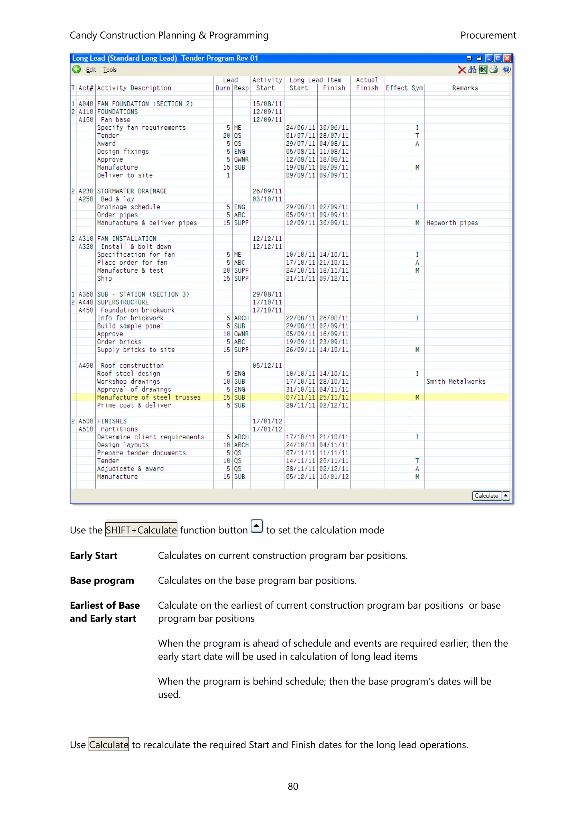 Candy construction planning and programming | PDF