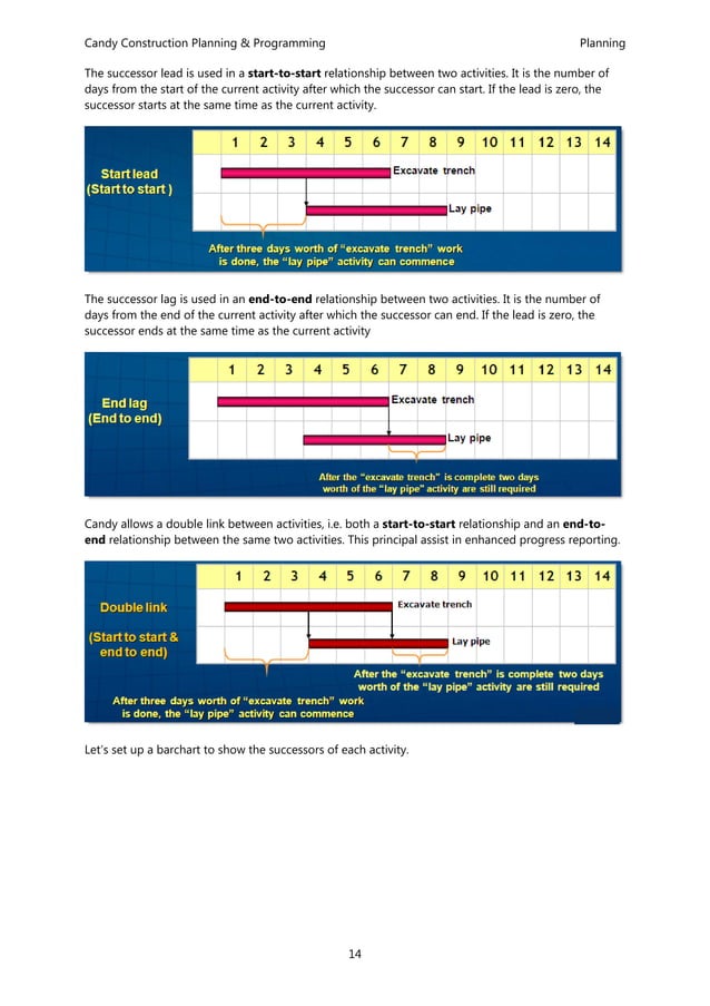 Candy construction planning and programming | PDF